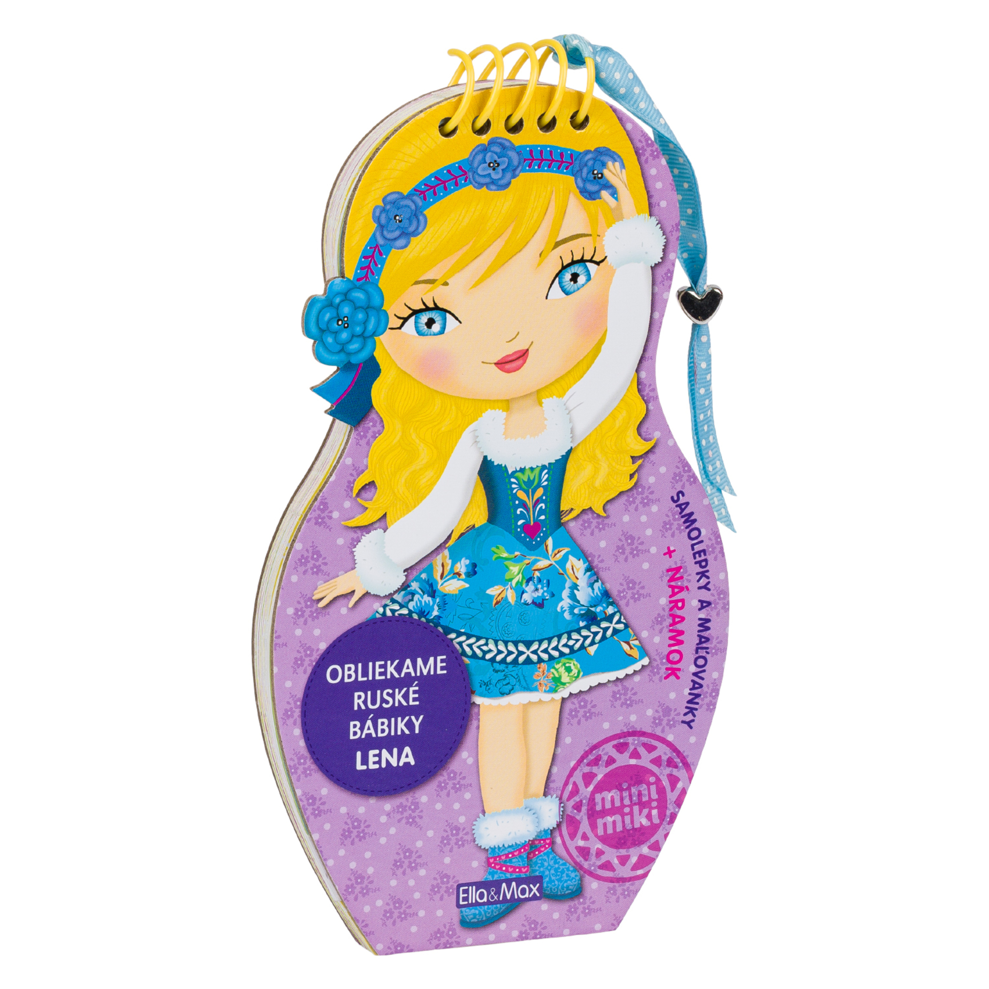 Ella & Max Obliekame ruské bábiky LENA – Maľovanky - • pexo.cz